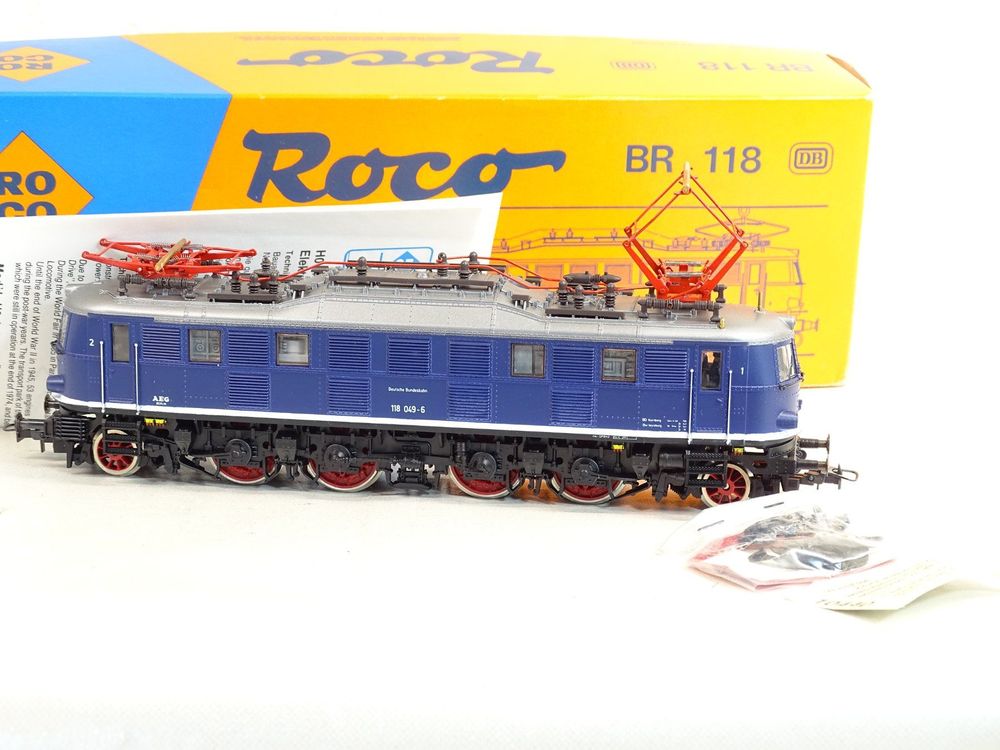 Roco 43431 BR118, Blau, DB, H0,GS,OVP (Gebraucht) in Wohlen für CHF 41 – mit Lieferung auf ...