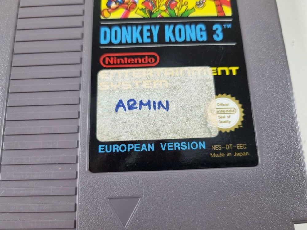 Nintendo NES - Donkey Kong 3 (Gebraucht) in Basel für CHF 25 – mit ...