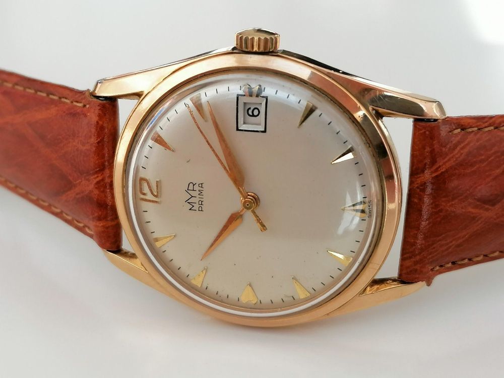 MYR Prima Vintage Automatic Herrenuhr | Kaufen auf Ricardo