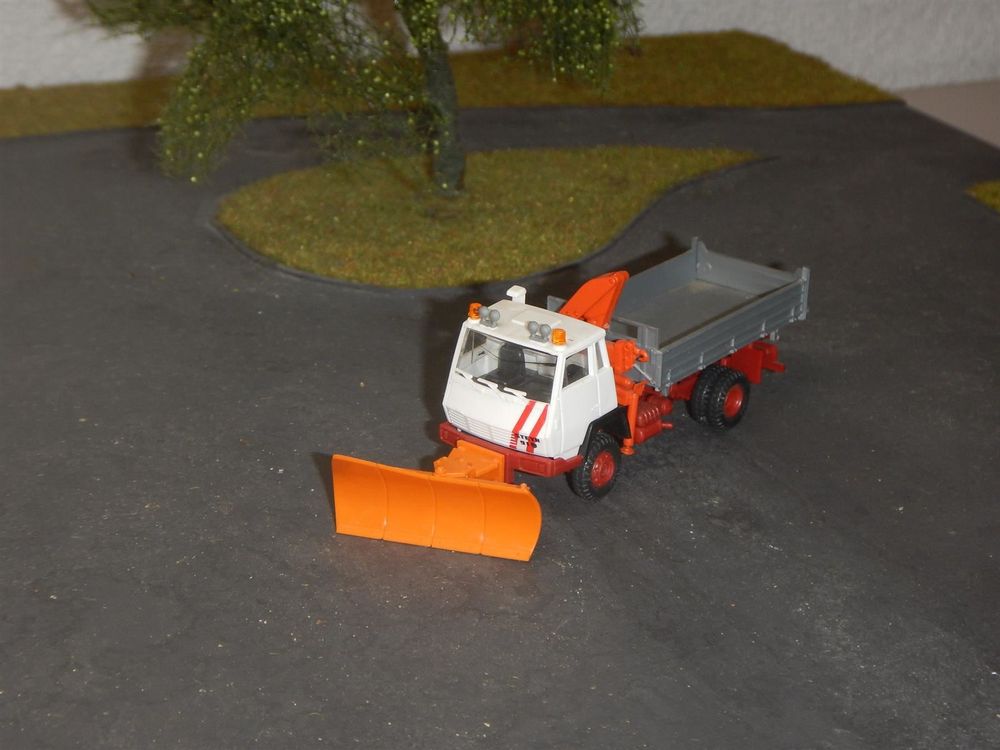 Roco Steyr mit Schneepflug und Ladekran | Kaufen auf Ricardo