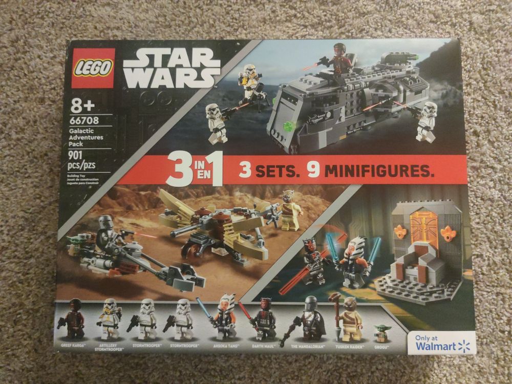 LEGO Star Wars 66708 - Galactic Adventures Pack (3 in 1) (Neu und ...