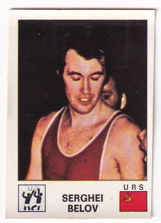 Serghei Belov URS Sport Vedettes Panini N° 43 (D'occasion) à Cormoret ...