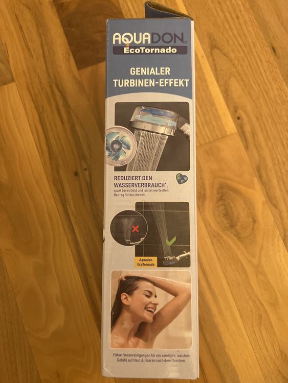Aquadon EcoTornado wassersparender Duschkopf | Kaufen auf Ricardo