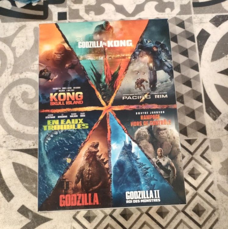 Coffret DVD Monstres: Godzilla, Kong, Rampage, Pacific… (D'occasion) à ...