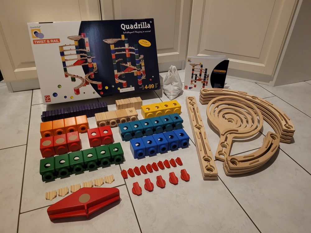Quadrilla Murmelbahn-Set / 98 Teile | Kaufen auf Ricardo