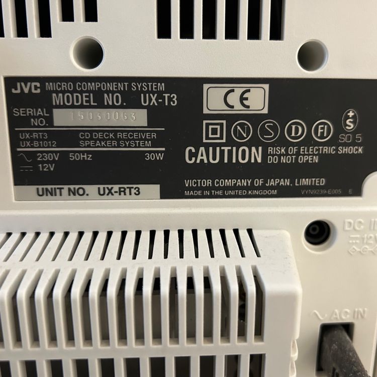 JWC Micro Component System Stereoanlage | Kaufen auf Ricardo