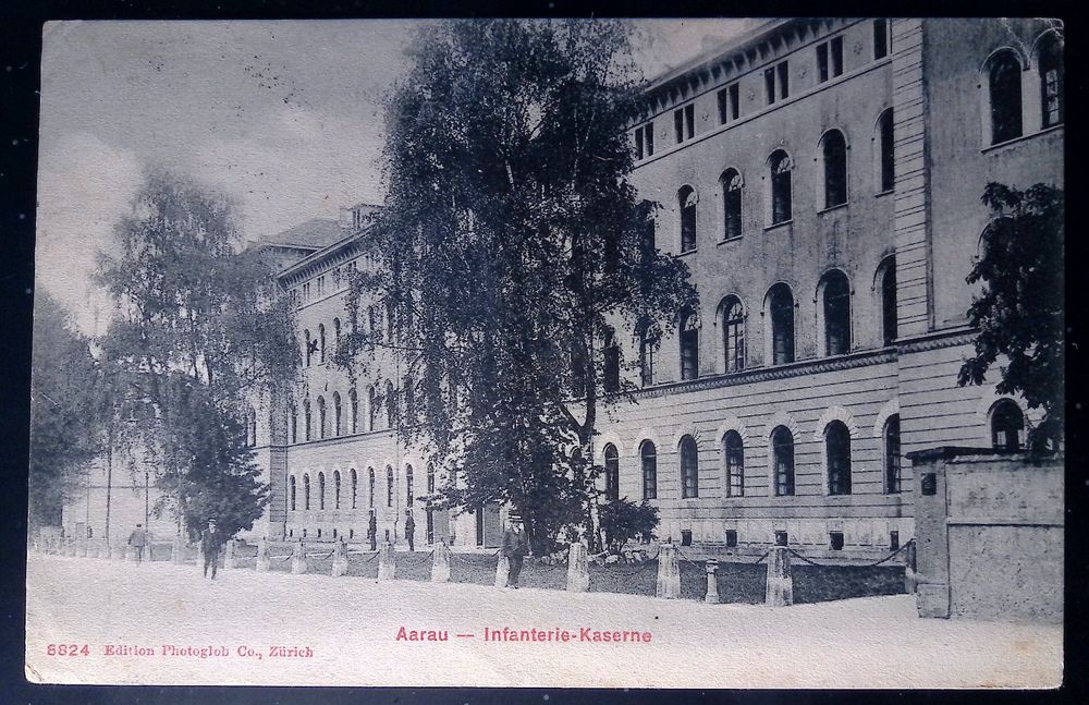 AK Aarau Infanterie Kaserne gel 1912 | Kaufen auf Ricardo