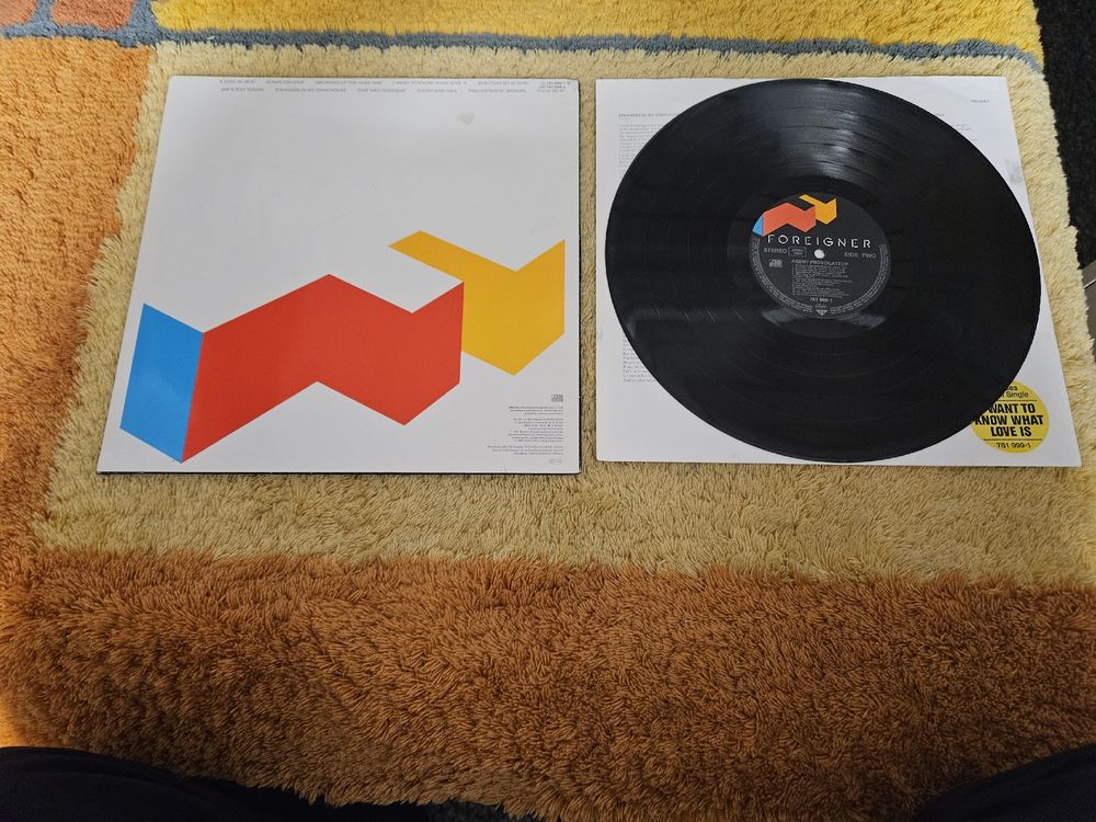Foreigner Schallplatte Lp - Agent Prpvocateur (Neu (gemäss Beschreibung ...
