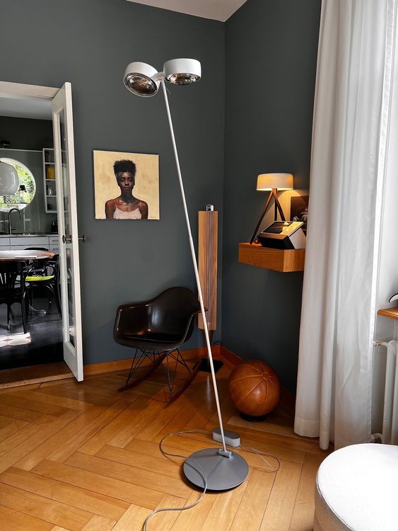 OCCHIO Sento terra LED Stehleuchte, chrom matt, Air Modul | Kaufen auf Ricardo