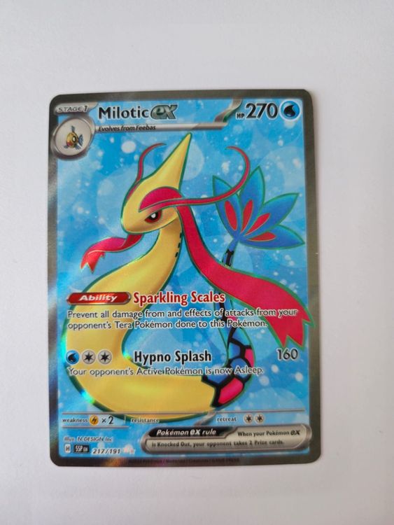 Milotic EX 217/191 Surging Sparks Full Art Pokemon Card | Kaufen auf Ricardo