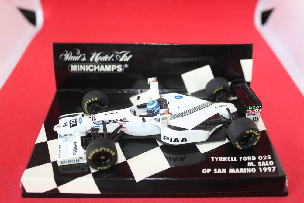 1/43 Tyrrell Ford 025 (1997) - #19 M. Salo (Gebraucht) in Riva San ...
