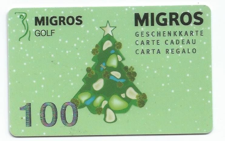 Migros Geschenkkarte leer/ 100 MIGROS GOLF | Kaufen auf Ricardo