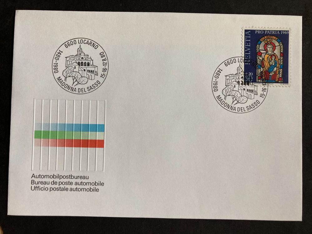 Schweiz 1980 Sonderstempel 500 J. Madonna del Sasso Locarno | Kaufen auf Ricardo