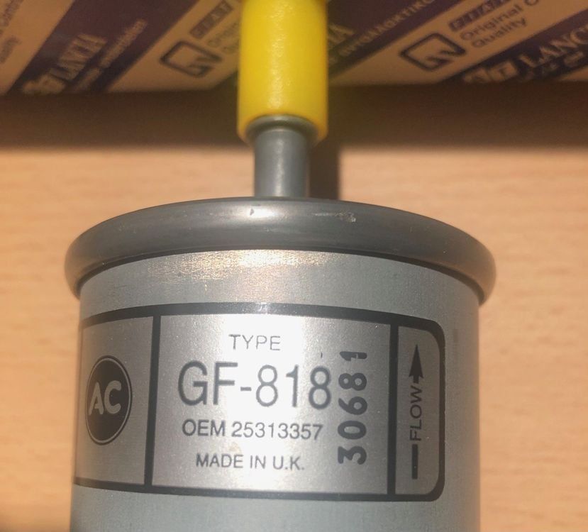 Fiat Punto (GT) Kraftstofffilter OEM: 46523087 (NEU) (Neu und ...