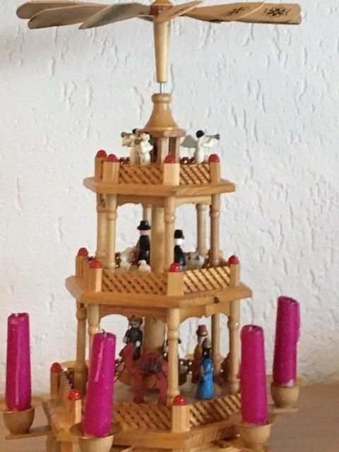 Karussell Kerzen Weihnachten