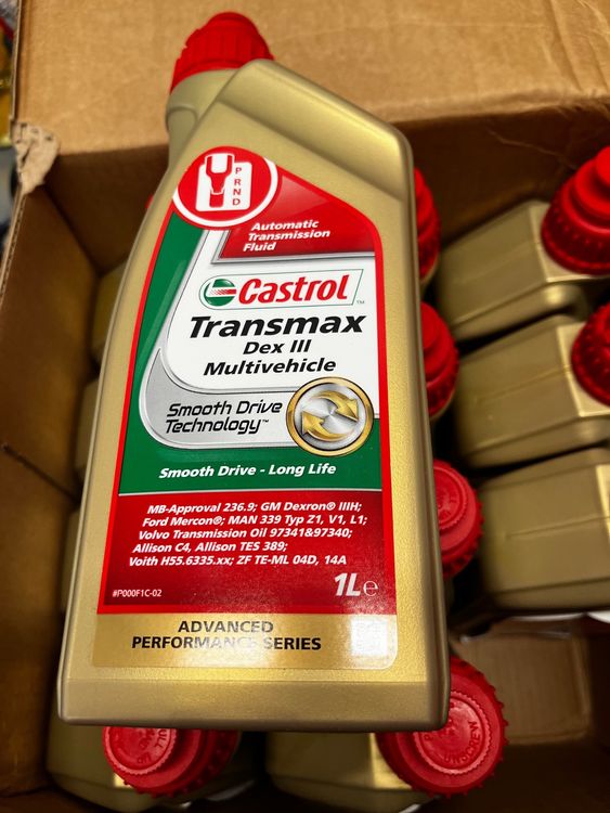 Castrol Transmax Dex III Multivehicle 12x 1L (Neu und originalverpackt ...