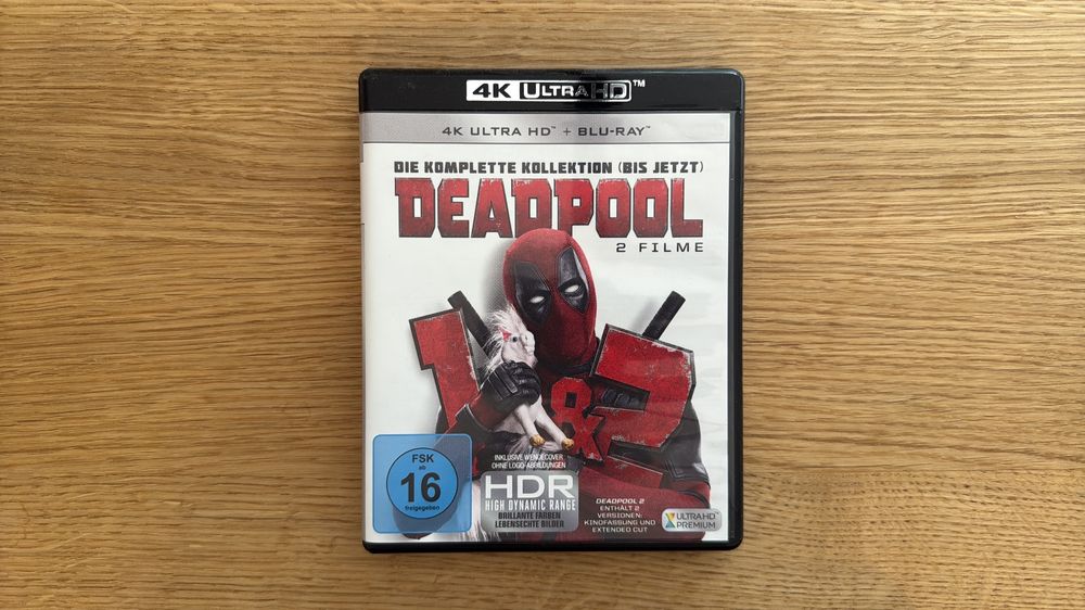 Deadpool 1+2 - The Complete Collection - 4K UHD Blu-Ray (Gebraucht) in ...