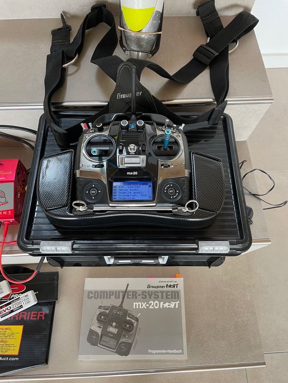 Fernsteuerung mx-20 HOTT + EasyGlider Segler + Ladegerät | Kaufen auf ...