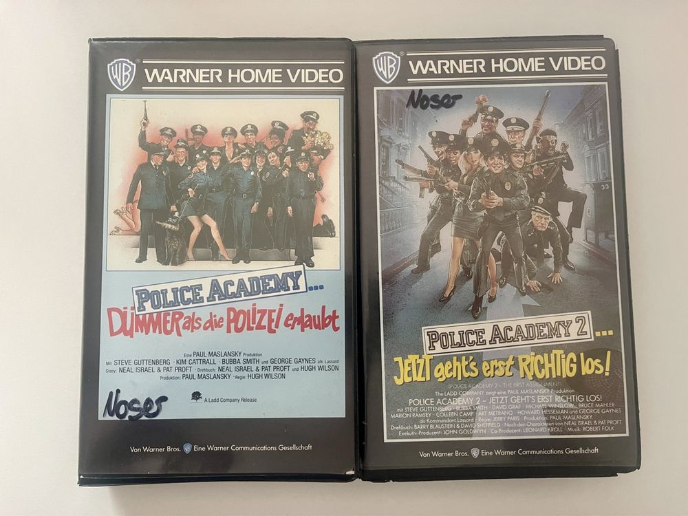 POLICE ACADEMY 1 & 2 VHS | Kaufen auf Ricardo