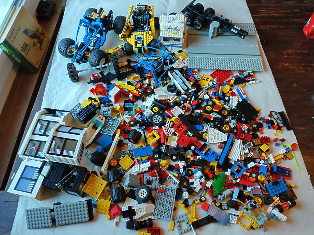 3,1 kilo Lego, Strasenplatte, alte Technik, Polizei Station | Kaufen ...