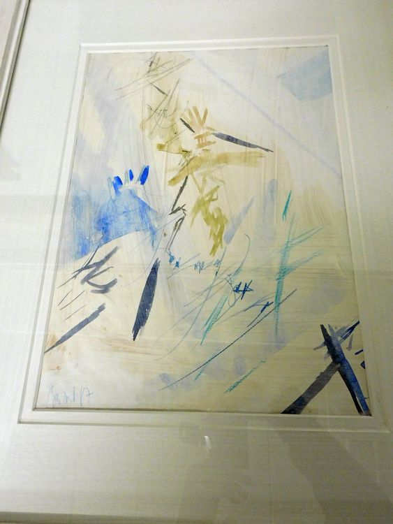 Rausverkauf - Kunst Aquarell abstrakt v Margaret Büsser sig (Gebraucht) in Sursee für CHF 50 ...