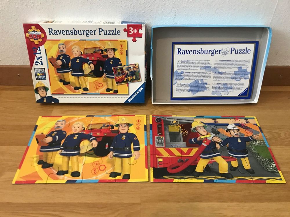 Fireman Sam Ravensburger Puzzle ab 3 J. | Kaufen auf Ricardo
