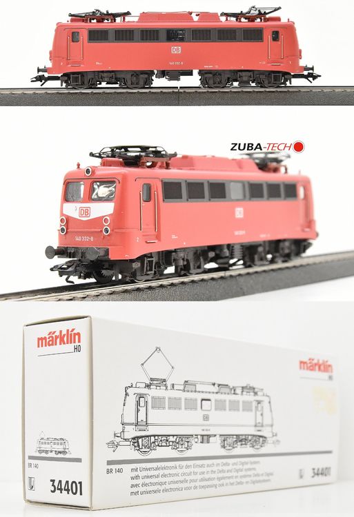 Märklin 34401 E-Lok BR 140 DB H0 WS Analog mit OVP | Kaufen auf Ricardo