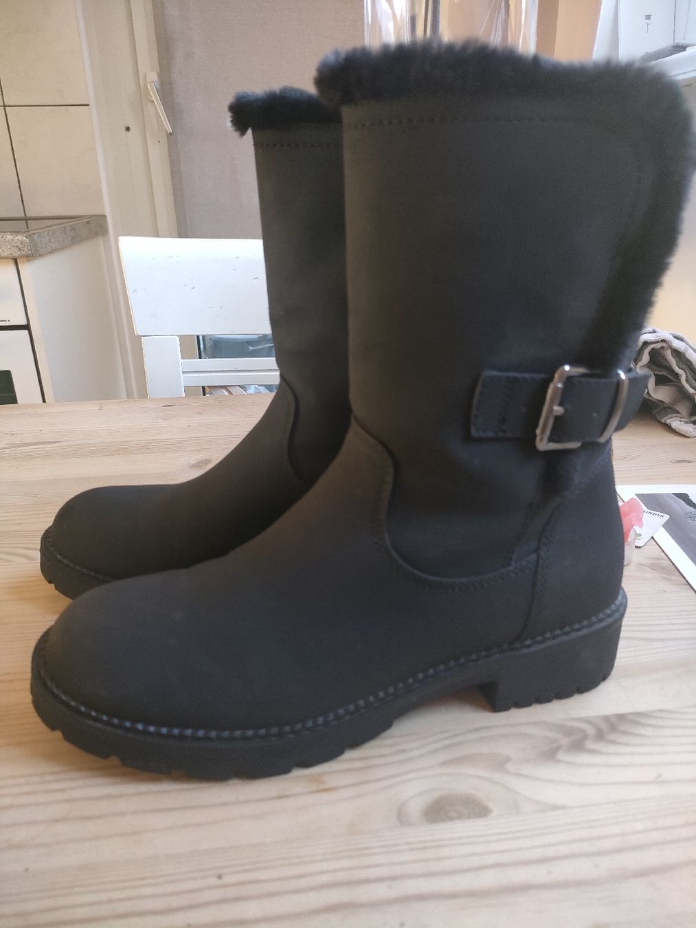 Winter Boots, Schwarz, Gr. 39, mit Warmfutter! Top. (Gebraucht) in ...