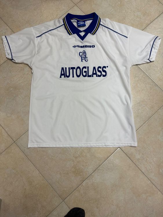 FC Chelsea - Trikot Gianfranco Zola - Originale Unterschrift (Gebraucht ...