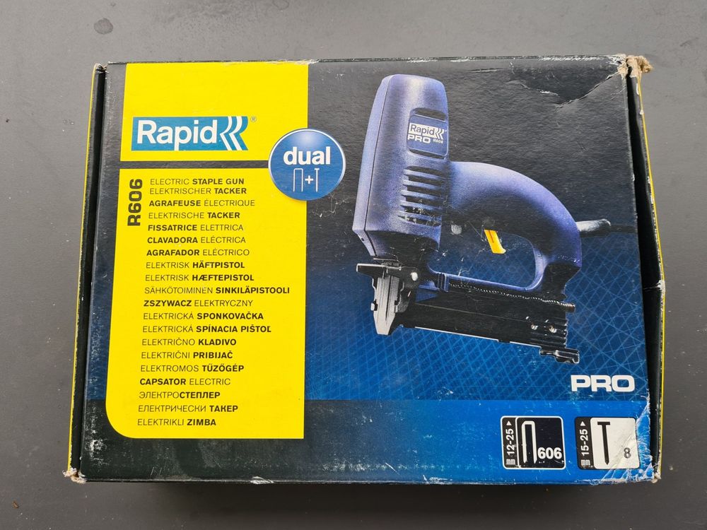 Rapid pro R606 Elektrotacker (neu) | Kaufen auf Ricardo