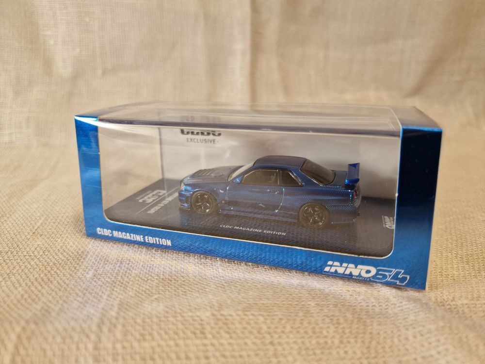 1/64 Inno64 NIssan Skyline GTR R34 CLDC Special Edition | Kaufen auf ...