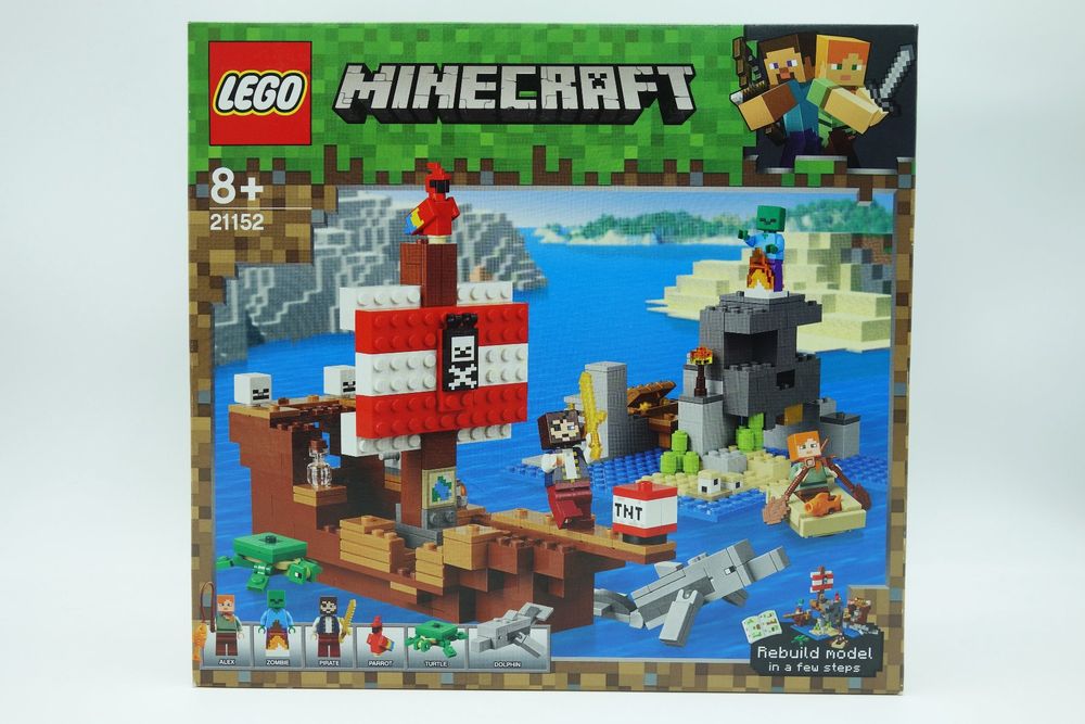 Lego Minecraft, Piratenschiff 21152, neu | Kaufen auf Ricardo