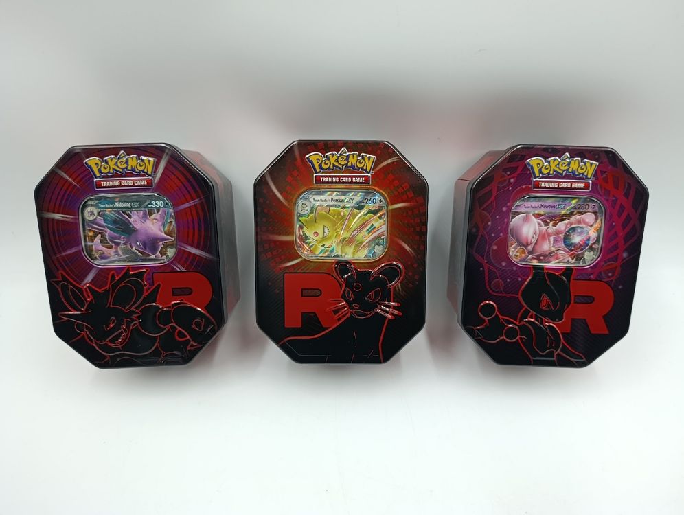3 Destined Rivals Tin Boxen, nur Tins und Promos Pokemon (Gebraucht) in ...