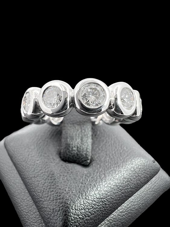 Alliance Stil Diamanten 2.2c Ring 18k Wg Grösse 54 *S708 (Gebraucht) in ...