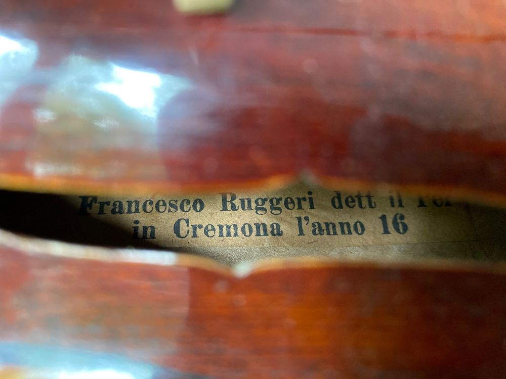 Wunderbare Violine Francesco Ruggeri ca. 1970 (Gebraucht) in für CHF 390 – mit Lieferung auf ...