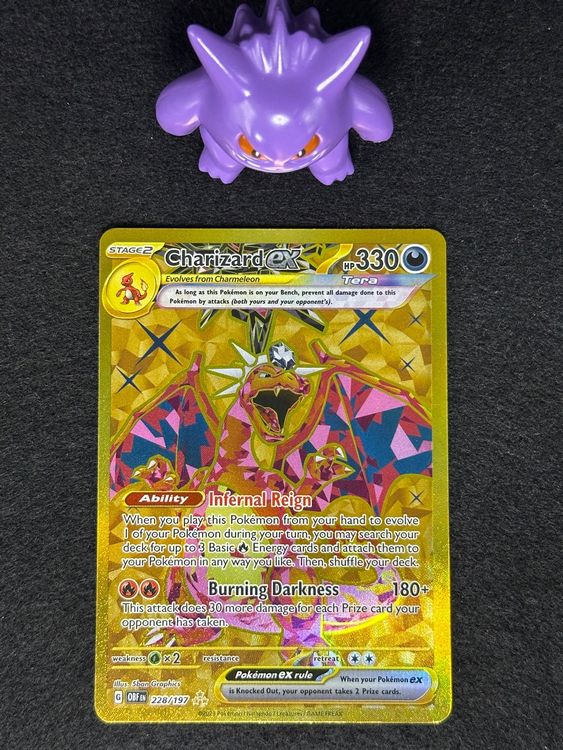 Pokémon Obsidian Flames - Charizard ex OBF 228 EN (Neu (gemäss ...
