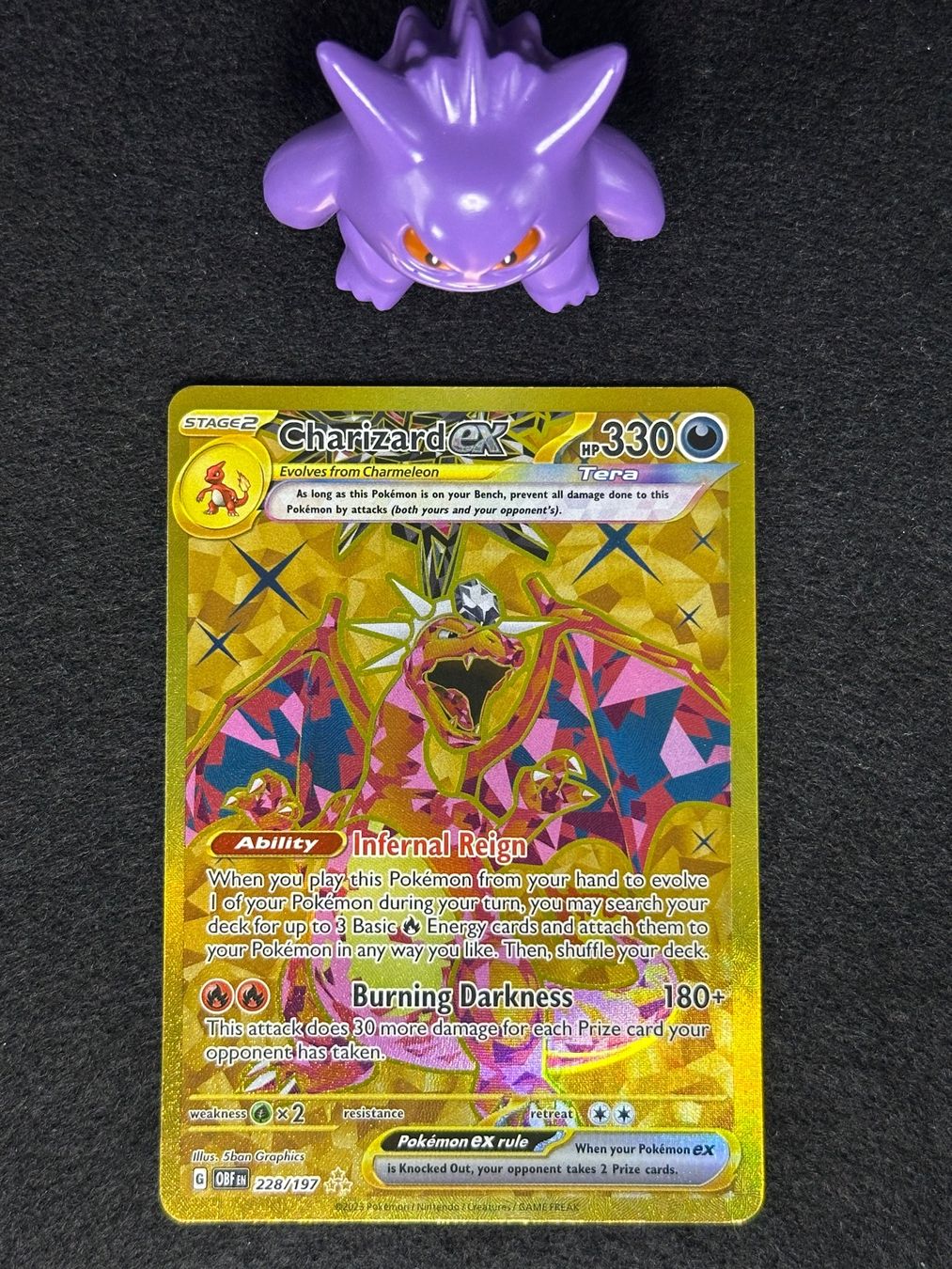 Pokémon Obsidian Flames - Charizard ex OBF 228 EN (Neu (gemäss ...