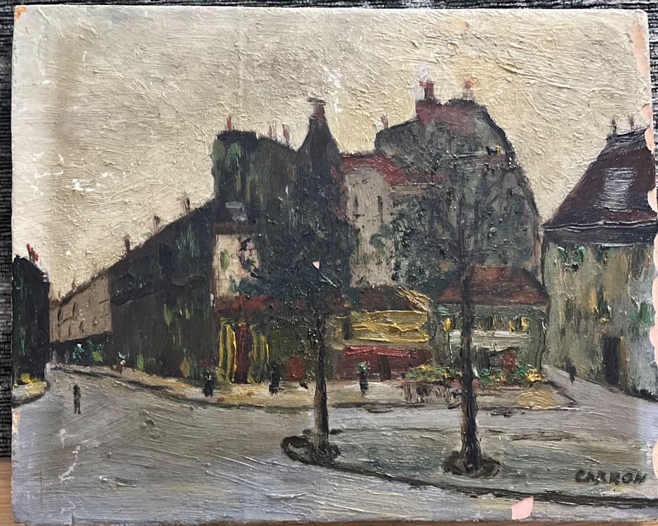 Pierre Carron (1932-2022) Gemälde (Gebraucht) in Root für CHF 24 – mit ...