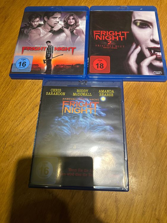 Fright Night komplett Collection blu ray (Gebraucht) in Benken ZH für CHF 29.9 – mit Lieferung ...