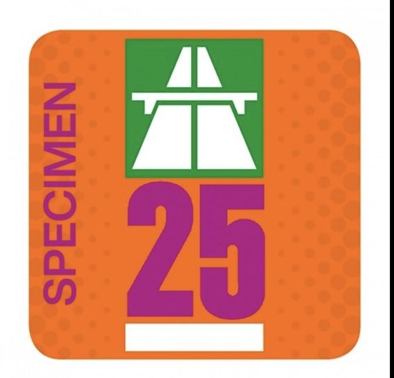 Autobahnvignette 2025 Schweiz - Neu & Ungebraucht (Neu und originalverpackt) in Effretikon für ...