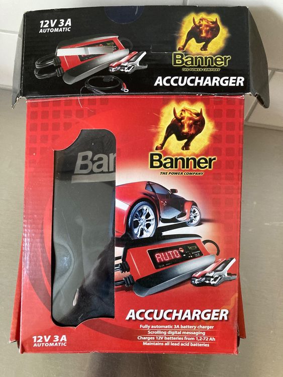 Banner Accucharger 12V 3A automatic (Gebraucht) in Udligenswil für CHF ...
