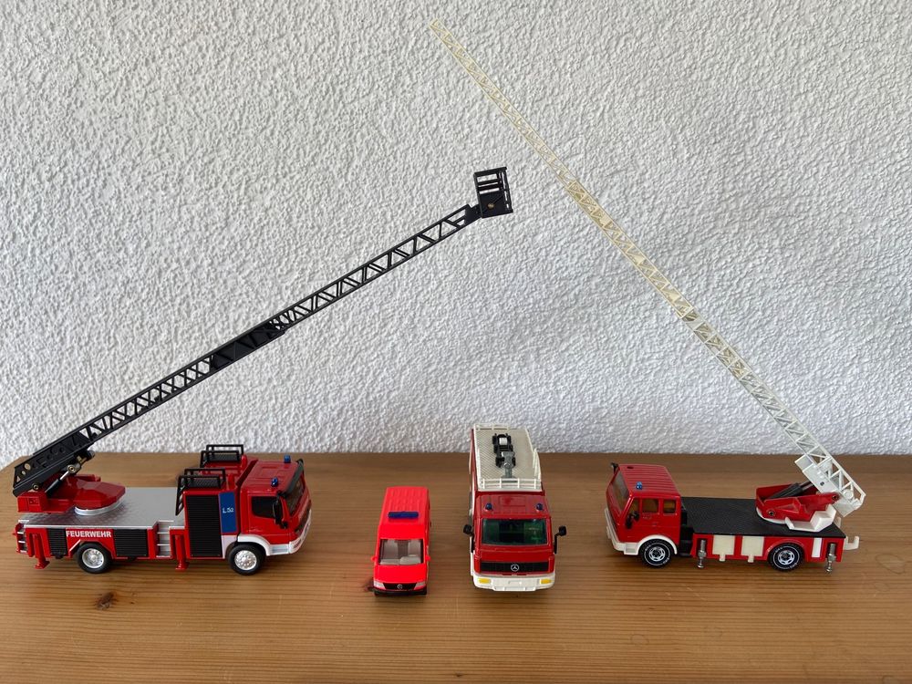 4 Feuerwehr Modellautos Marke Siku (Gebraucht) in Wohlen AG für CHF 39 ...