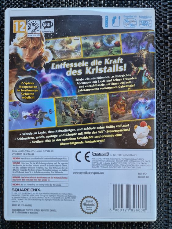 Final Fantasy Crystal Bearers Wii - Top Zustand! (Gebraucht) in Abtwil ...