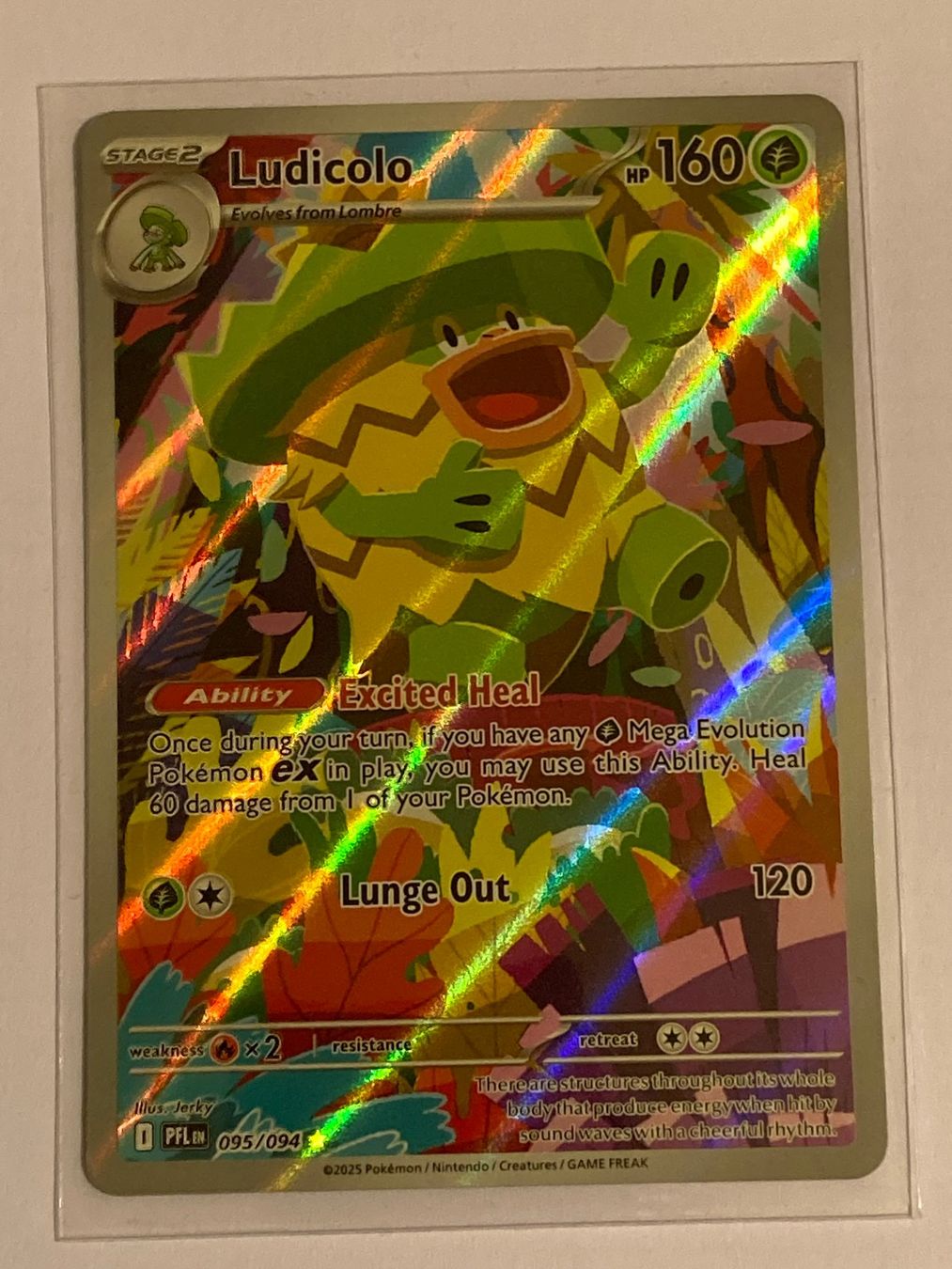 Pokemon PHANTASMAL FLAMES Ludicolo 095 / 094 🇬🇧 EN (Neu (gemäss ...