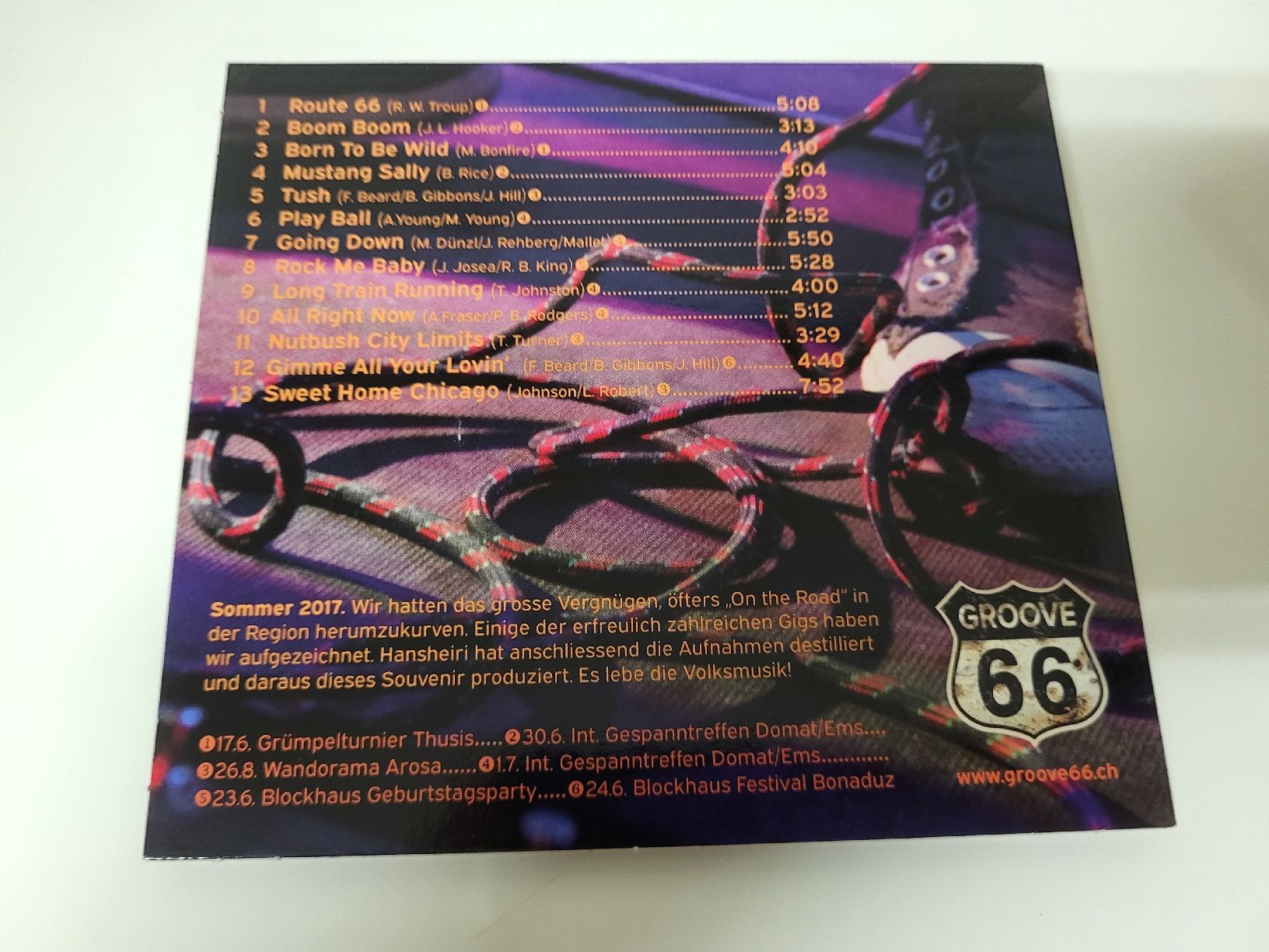 Groove 66 - Live 2017 - CD - Vom Volk, für's Volk (Neu (gemäss ...