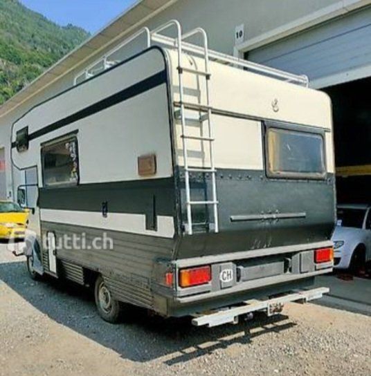Fiat Ducato 280 Dethle, Camper, Wohnmobil mit AHK, Oldtimer (Gebraucht ...