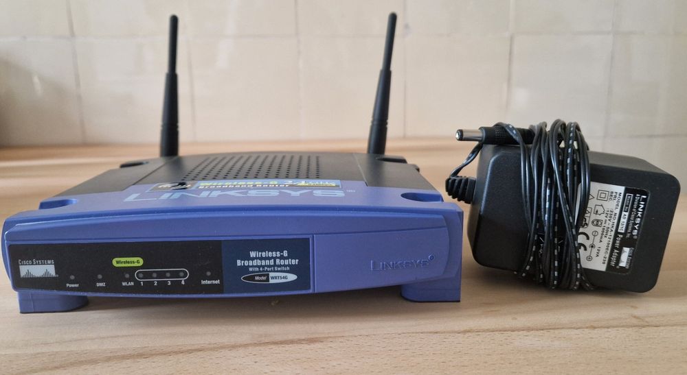Linksys WRT54G Broadband Router (Gebraucht) in Genève für CHF 1 – mit ...