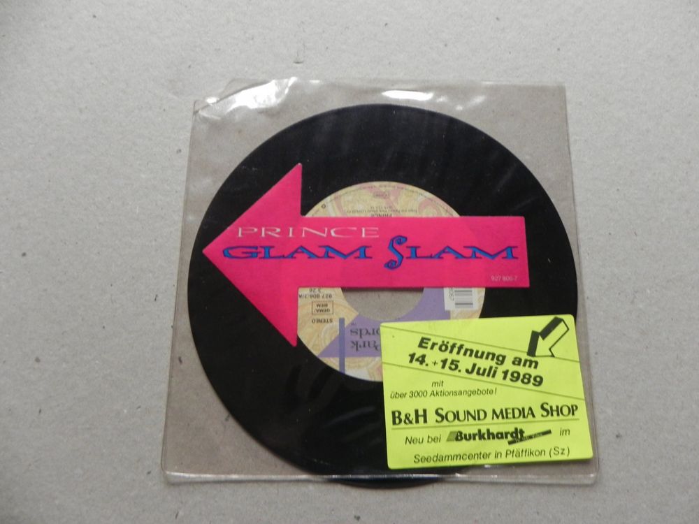 Single USA Pop Rock Soul Funk Prince 1988 Glam Slam / Escape (Gebraucht ...