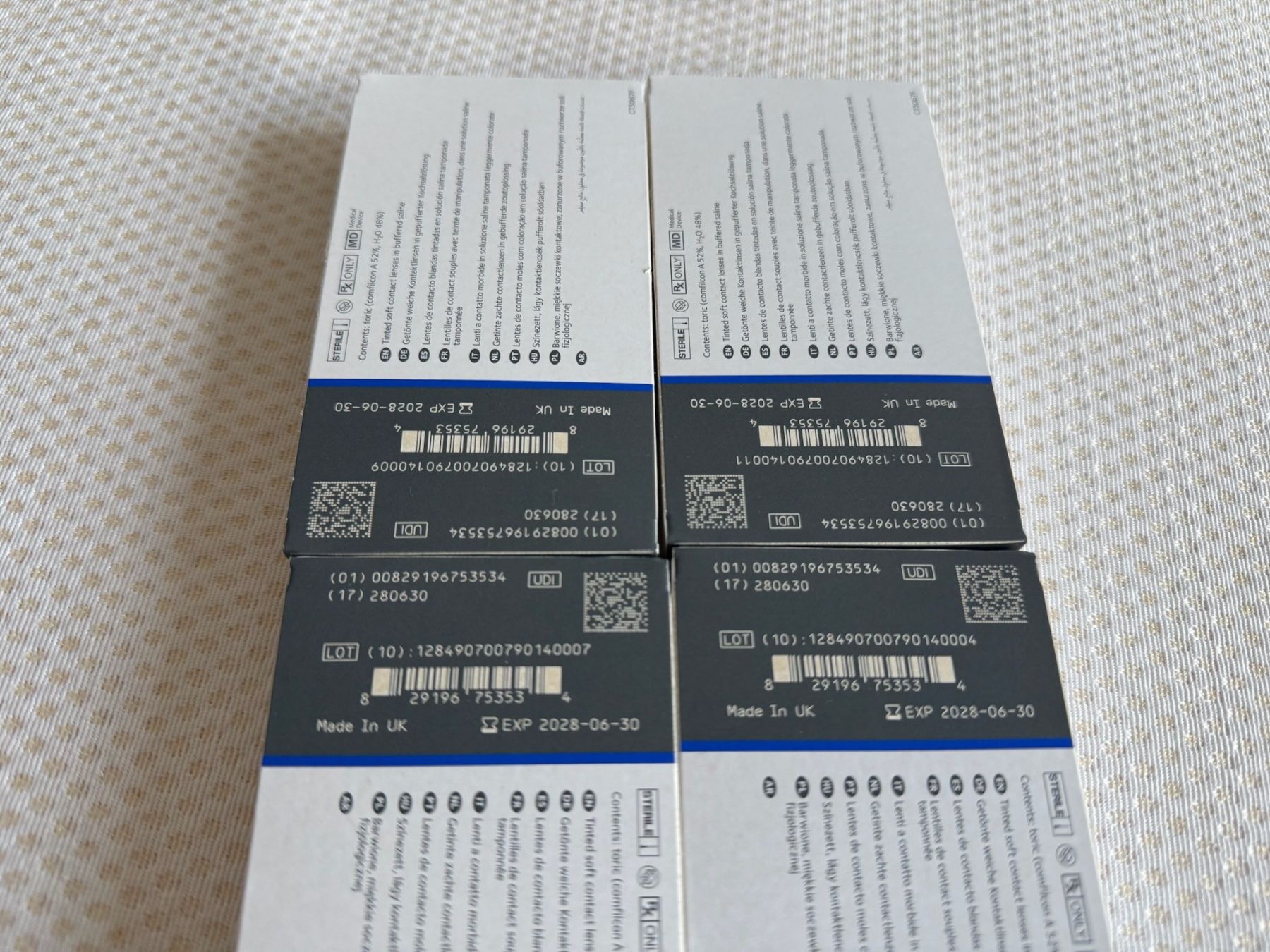 Dia Si-hy Toric - lentilles souples - NEUF - 2028 (D'occasion) à Sion ...