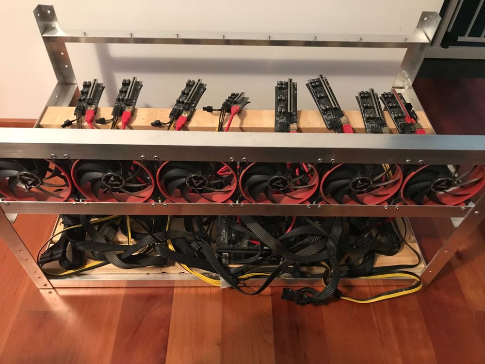 Komplettes Mining Rig für 8 GPU Karten ab 1.- (Wert 1000.-) (Gebraucht ...